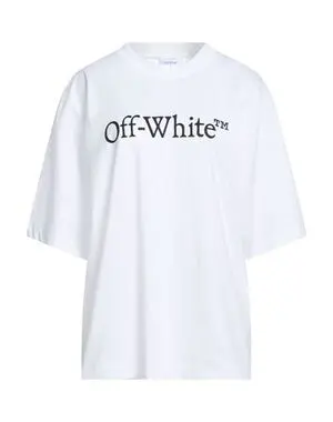 OFF-WHITE™ Off- T-shirt Size Cotton, Elastane