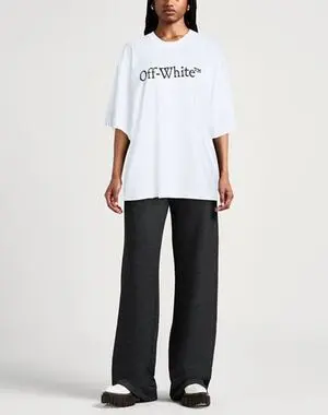 OFF-WHITE™ Off- T-shirt Size Cotton, Elastane
