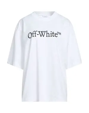 OFF-WHITE™ Off- T-shirt Size Cotton, Elastane