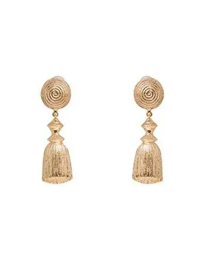 Moschino Couture Clip-on Earrings - Gold