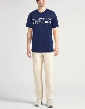 Emporio Armani T-shirt Size Cotton - Navy