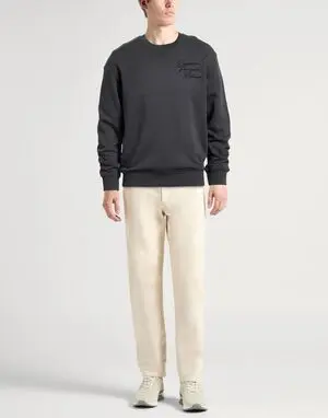 Emporio Armani Cotton-modal Fleece Sweatshirt - Grey
