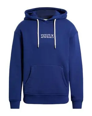 Emporio Armani Cotton French Terry Sweatshirt - Blue