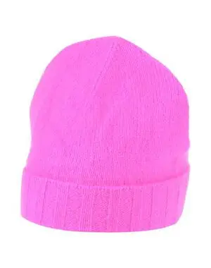 LANEUS Merino Wool Beanie - Pink