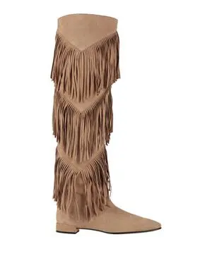 Women's Suede Fringe Boots