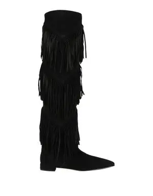 ROGER VIVIER Suede Fringe Boots