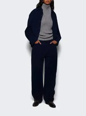 Victoria Beckham Shoulder Detail Slim Shirt - Blue