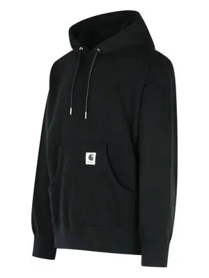 Sacai Drawstring Hoodie - Black
