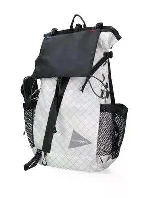 AND WANDER 30l Ecopack Backpack - White