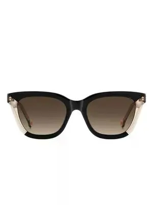 Carolina Herrera Embellished Cat-eye Sunglasses - Black
