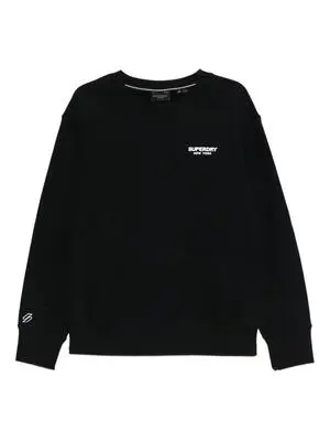 Superdry Logo-print Sweatshirt - Black