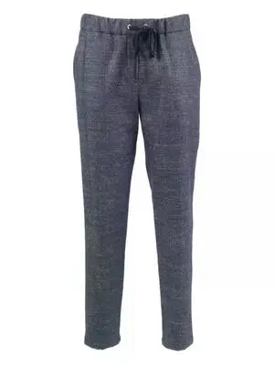 Lorena Antoniazzi Elasticated-waistband Trousers - Blue