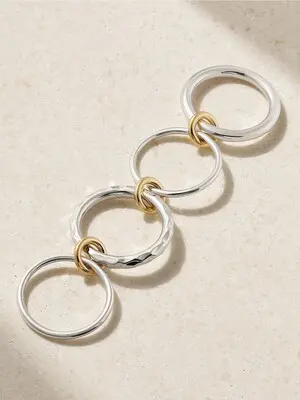 SPINELLI KILCOLLIN Cici Petite Sterling And 18-karat Gold Ring