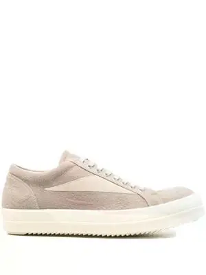 Rick Owens Suede Sneakers - Neutrals