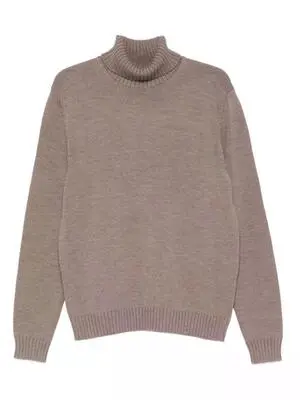 Incotex Roll-neck Fine Knit Sweater