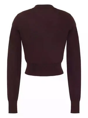 Adam Lippes Cashmere Button Cardigan - Brown