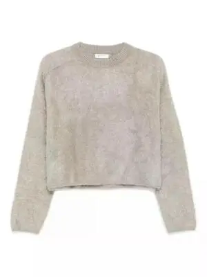 Soft Goat Crew-neck Sweater - Neutrals