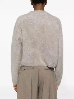Soft Goat Crew-neck Sweater - Neutrals