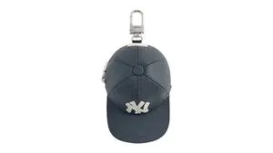 Kith X New York Yankees Baseball Cap Leather Pouch - Nocturnal