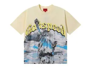 GODSPEED Chrome Liberty T-shirt - Cream