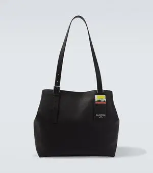 Balenciaga Leather Tote Bag - Black