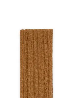 THE ROW Amos Wool Scarf - Brown