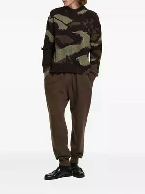 BARRIE Intarsia Knit Sweater