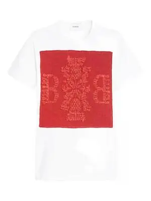BARRIE Logo-patch T-shirt - White