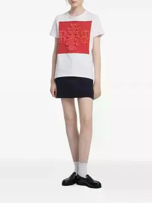 BARRIE Logo-patch T-shirt - White