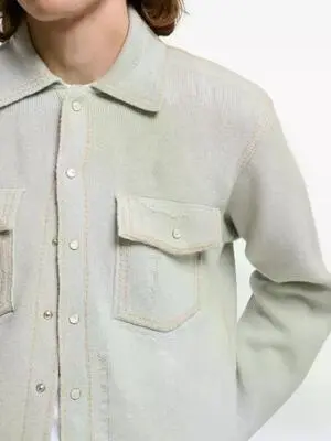 BARRIE Knitted Overshirt