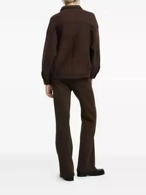 BARRIE Knitted Jacket - Brown