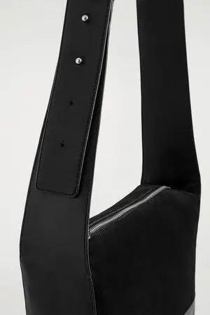 Cos Agenda Leather Shoulder Bag