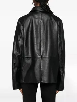 TOTEME Grained Leather Jacket