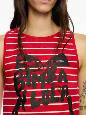 Bimba Y Lola Striped Tank Top