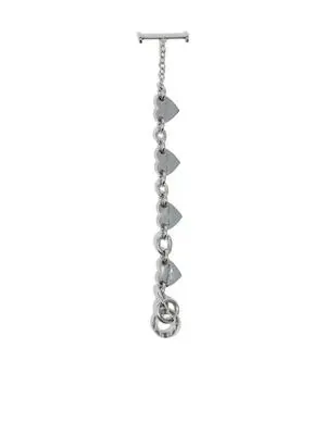 Bimba Y Lola Heart Chain Bracelet - Silver
