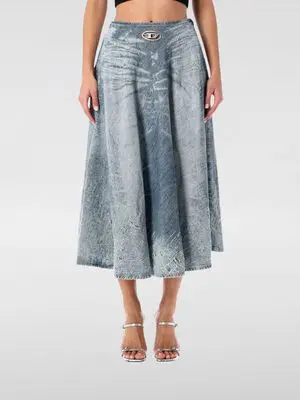 DIESEL Denim Midi Skirt