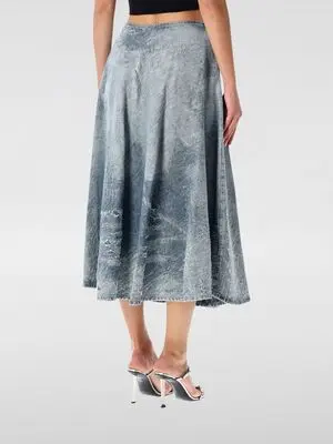 DIESEL Denim Midi Skirt