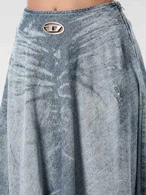 DIESEL Denim Midi Skirt