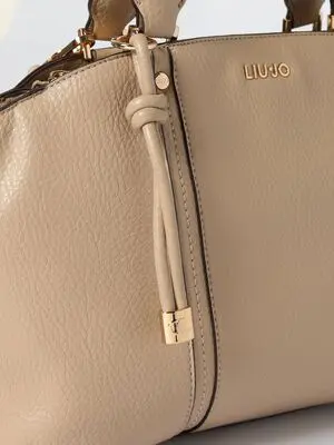 Liu Jo Braided Handle Satchel - Beige
