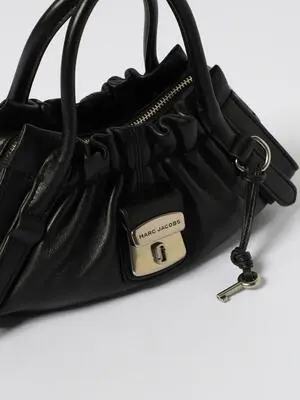 Marc Jacobs Cristina Leather Handbag - Black