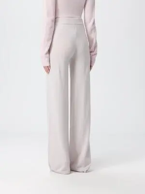 ALLUDE Wide Leg Knit Pants - Grey