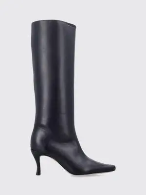 By Far Knee High Boots - Black