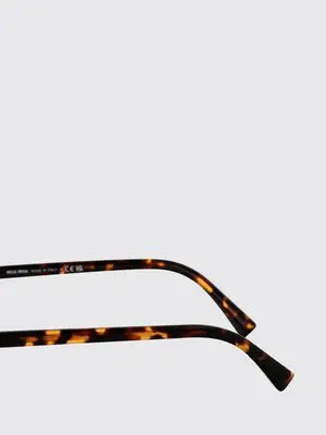 Miu Miu Oval Sunglasses - Brown