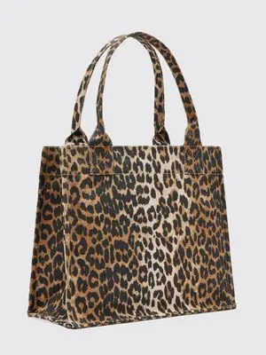 GANNI Printed Tote Bag - Multicolor