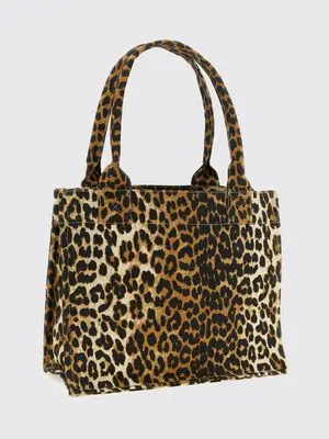 GANNI Printed Tote Bag - Multicolor