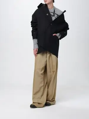 Dries Van Noten Wide Leg Trousers - Beige