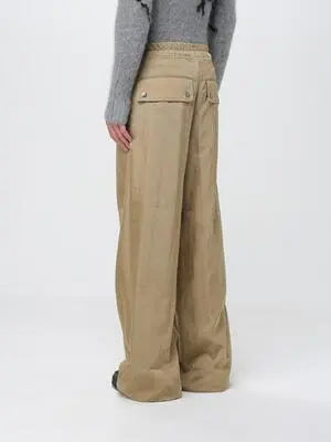 Dries Van Noten Wide Leg Trousers - Beige