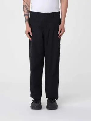 Stone Island Straight Leg Pants - Black