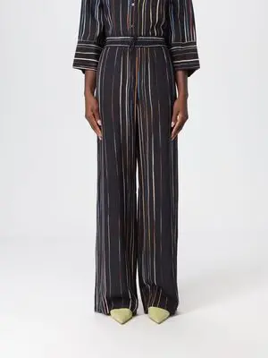 Paul Smith Striped Wide Leg Trousers