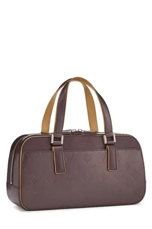 LOUIS VUITTON Monogram Vernis Mat Shelton